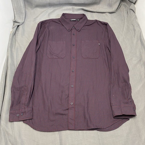Vans | Shirts | Vans Off The Wall Shirt Mens Extra Large Button Up ...